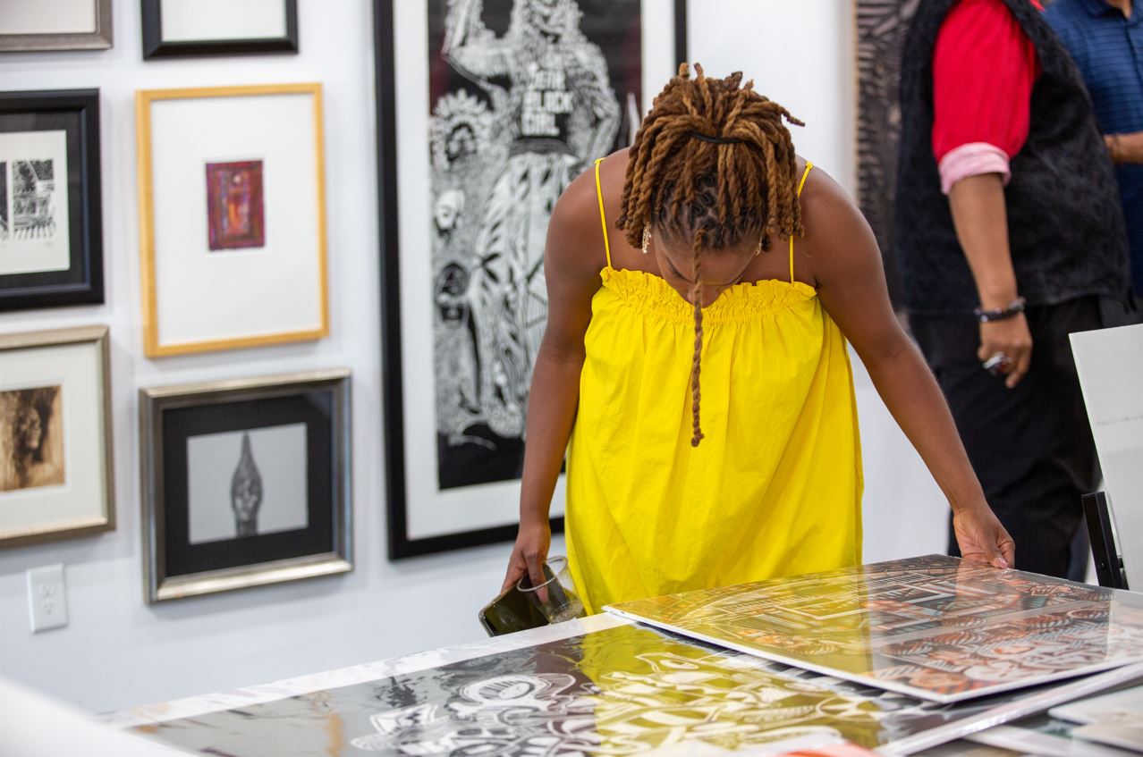 Atlanta Fine Art Print Fair Extended Through September 2nd – Black Art In America™ Gallery & Gardens