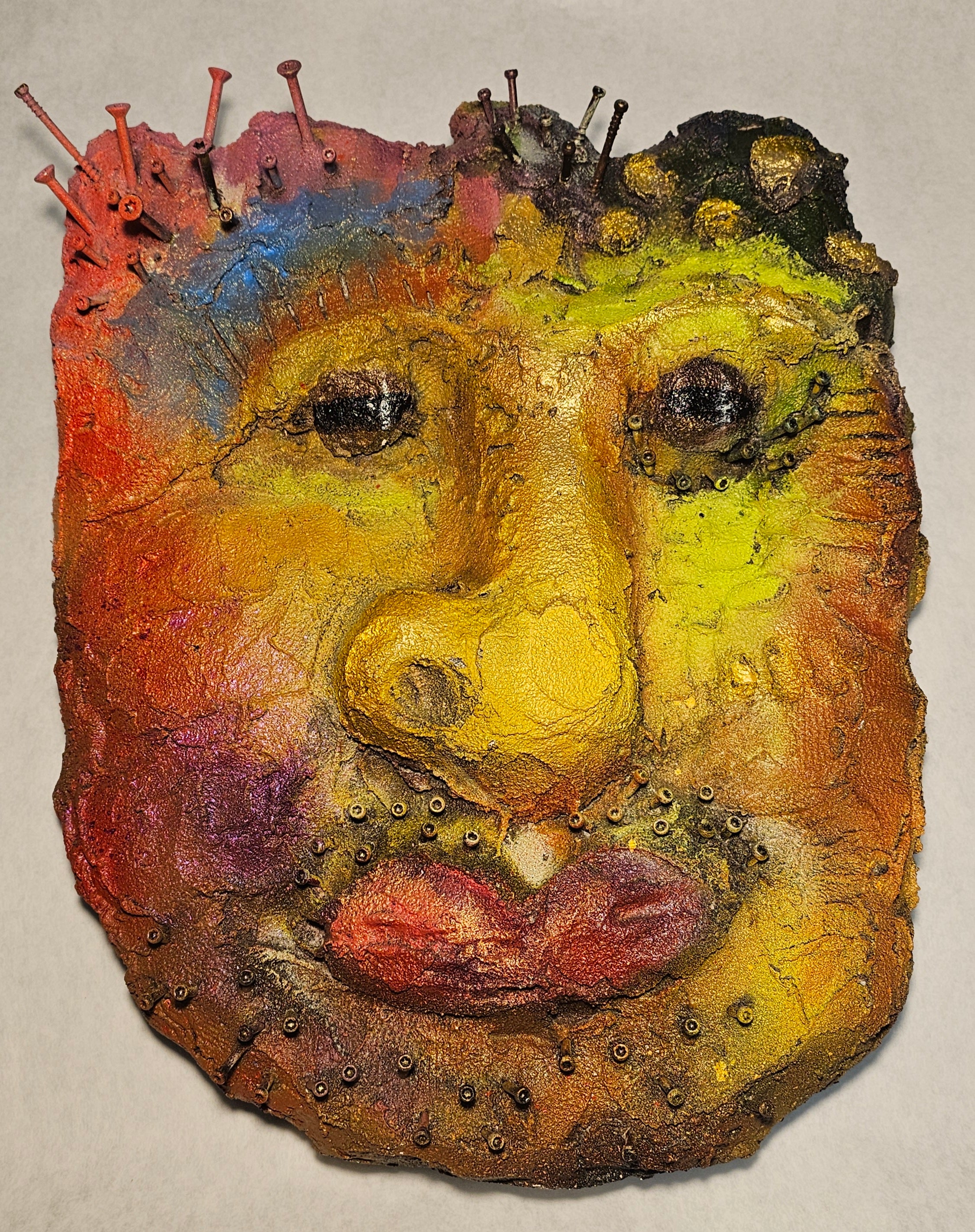 Mitchell, Tonia, (Totem Masks #3) – Black Art In America™ Gallery & Gardens