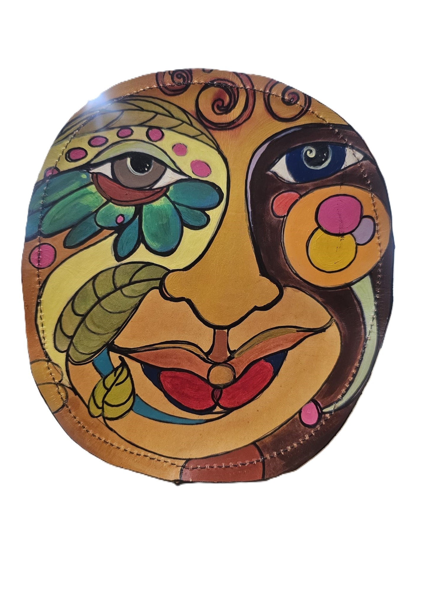 Mitchell, Tonia (Handmade Leather Bag #34 – Black Art In America™ Gallery & Gardens