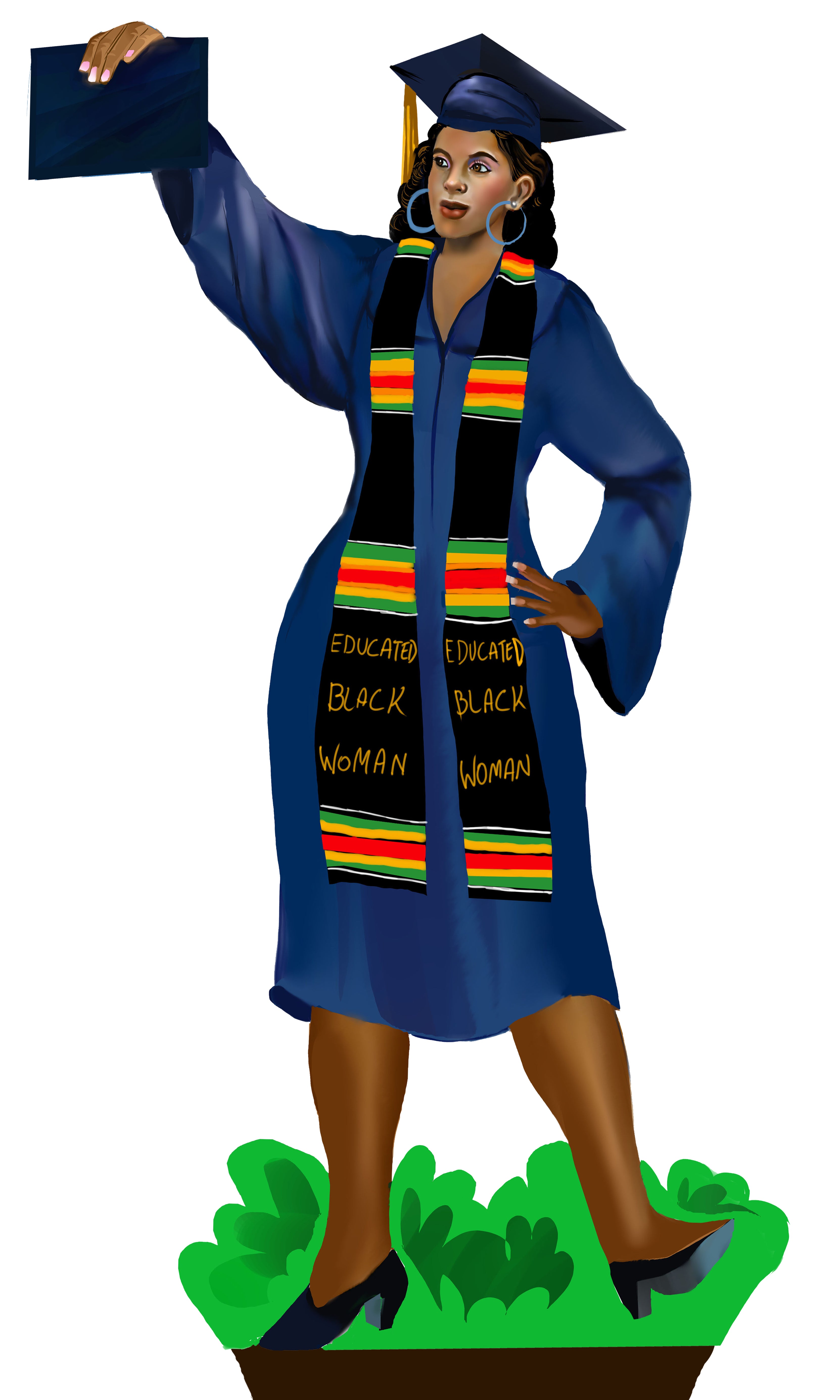 Black Scholar Clipart