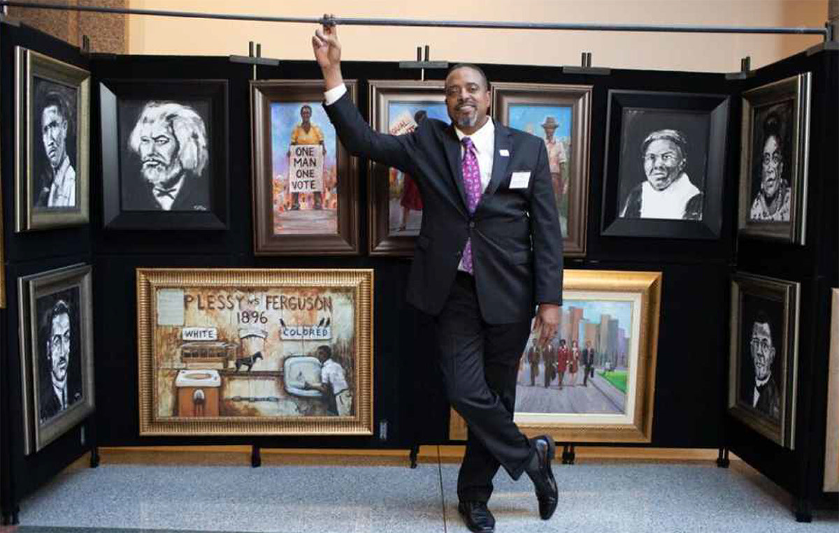 BAIA Talks - Ted Ellis Invite for BAIA Fine Art Show Houston – Black ...