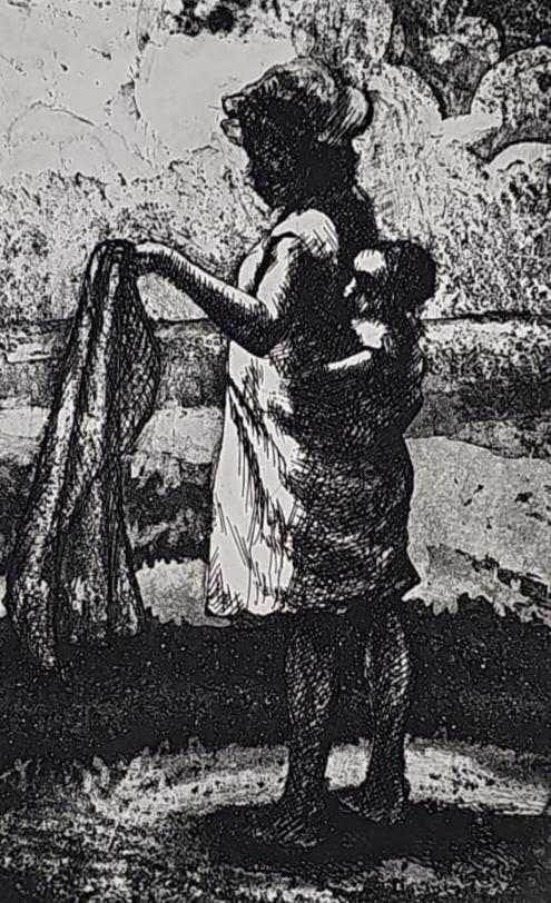 Tyus, Ronald Kofi, (The Scarf Lady) – Black Art In America™ Gallery ...