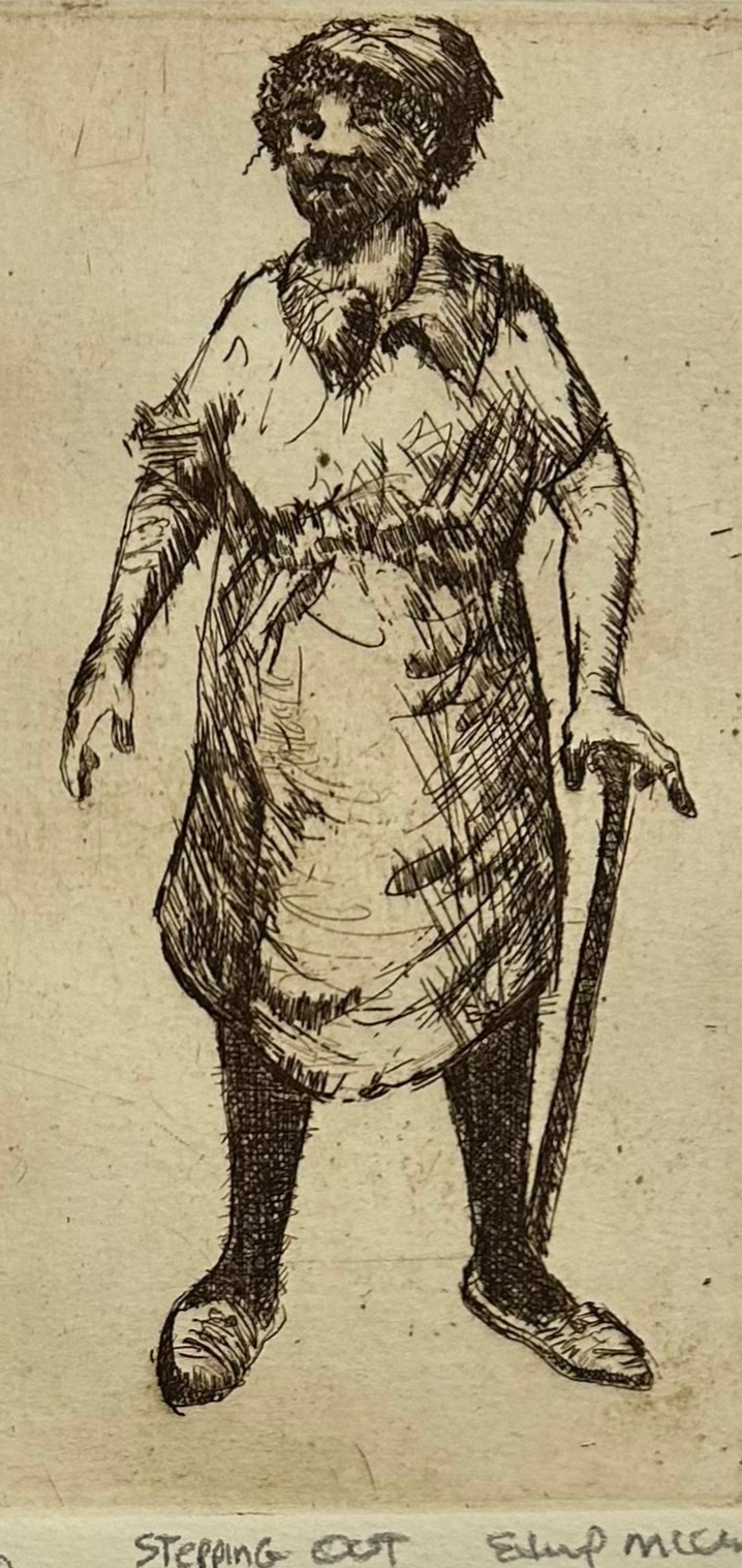 McCluney, Ed, (Stepping Out) – Black Art In America™ Gallery & Gardens