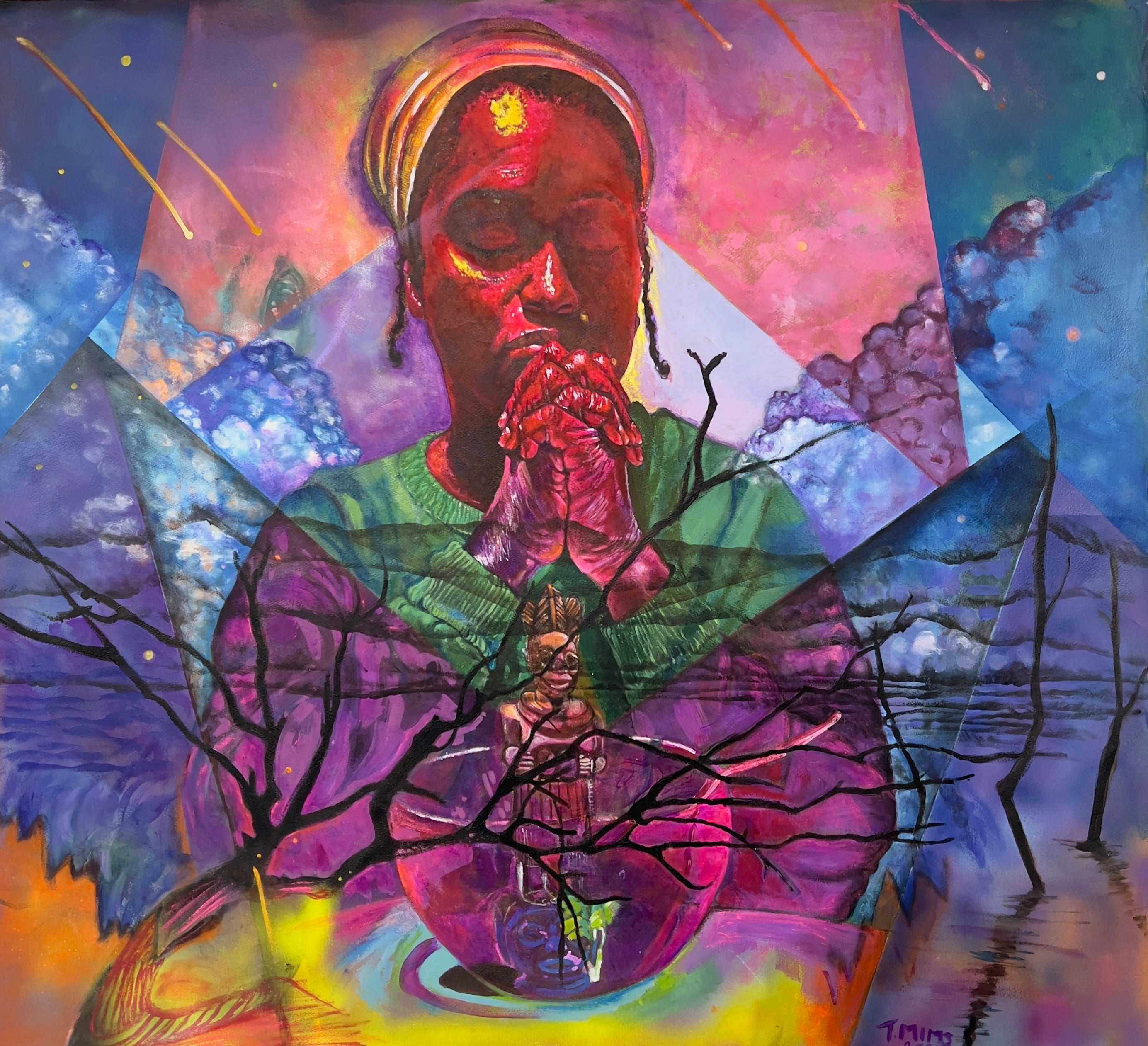 Mims, Traci (Give us the Sun) – Black Art In America™ Gallery & Gardens