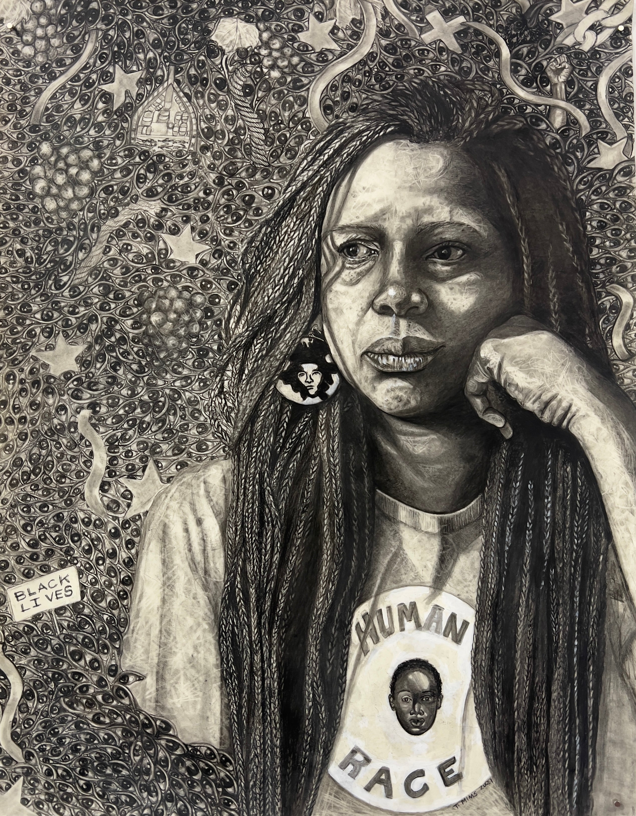 Mims, Traci (Black) – Black Art In America™ Gallery & Gardens