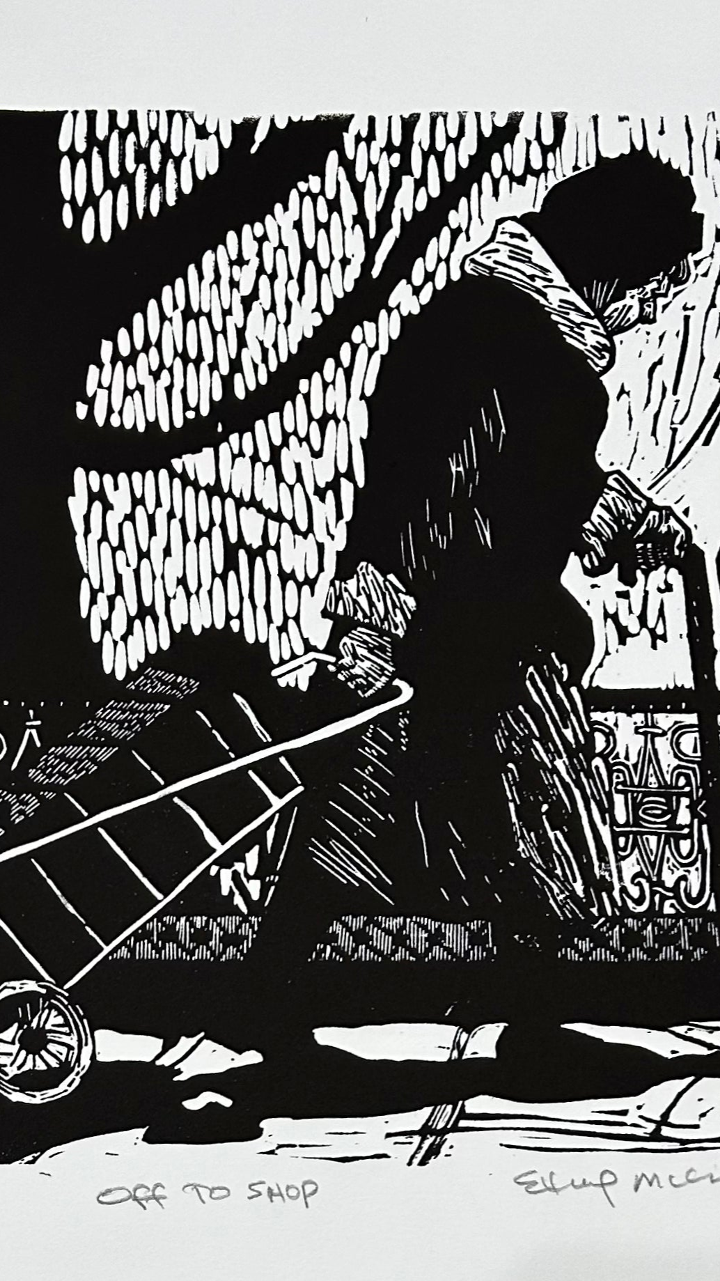 McCluney, Ed, (Off To Shop) – Black Art In America™ Gallery & Gardens