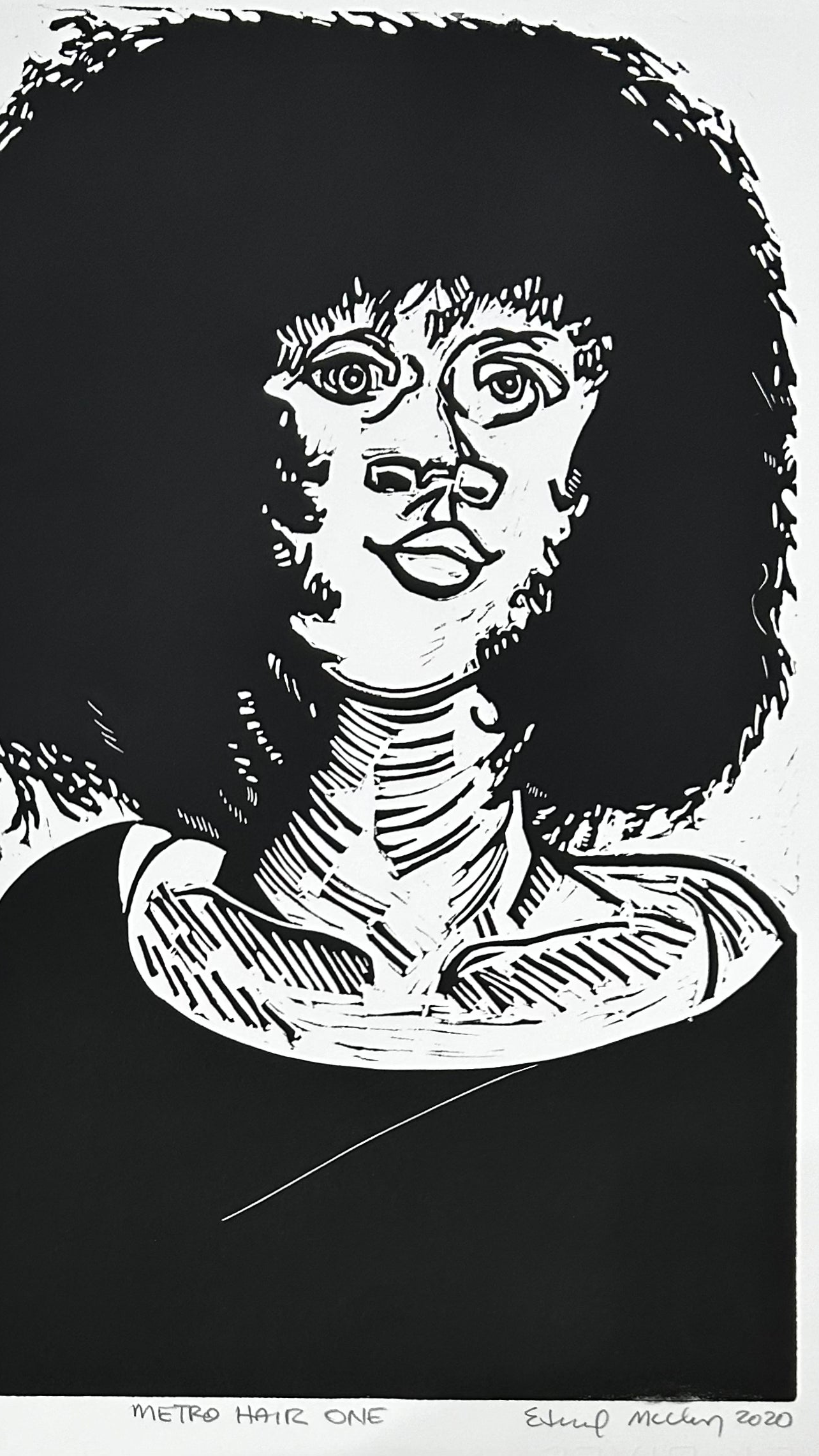 McCluney, Ed, (Metro Hair One) – Black Art In America™ Gallery & Gardens