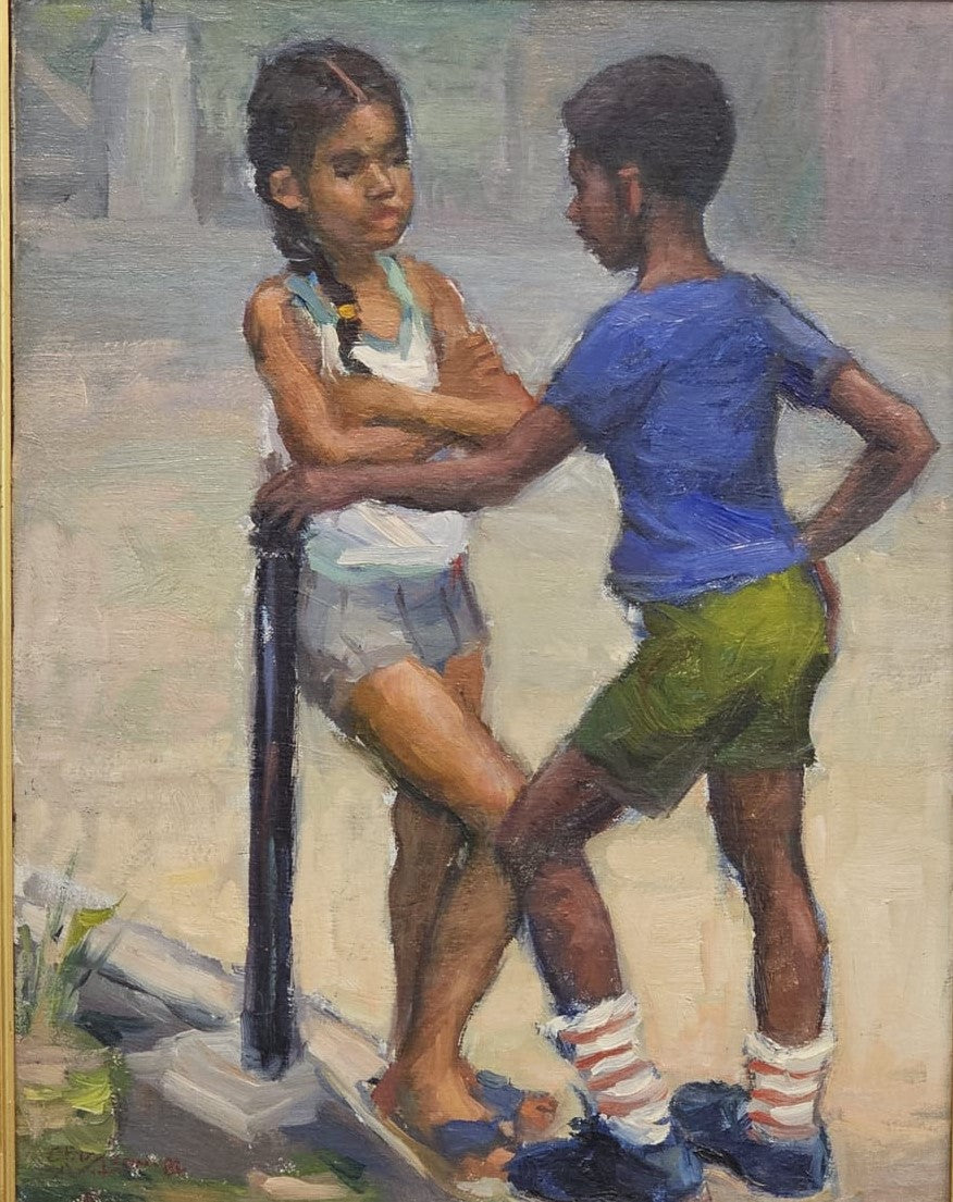 Watson, Leo (Listening) – Black Art In America™ Gallery & Gardens