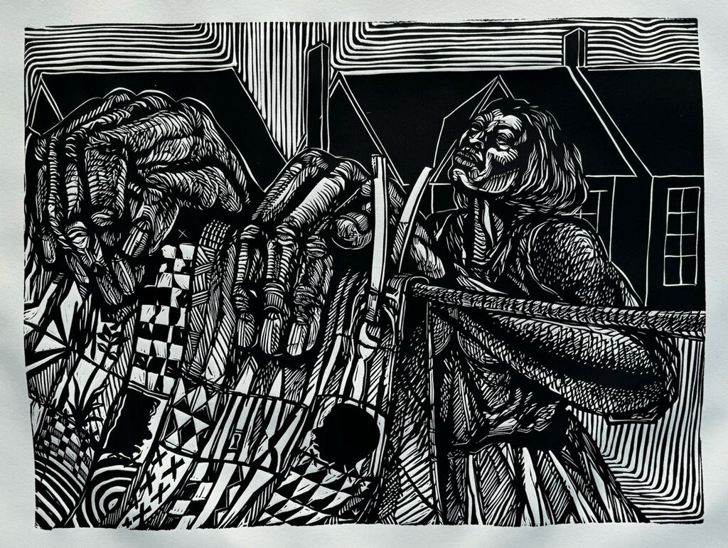 Prince, Steve, (On The Line) – Black Art In America™ Gallery & Gardens