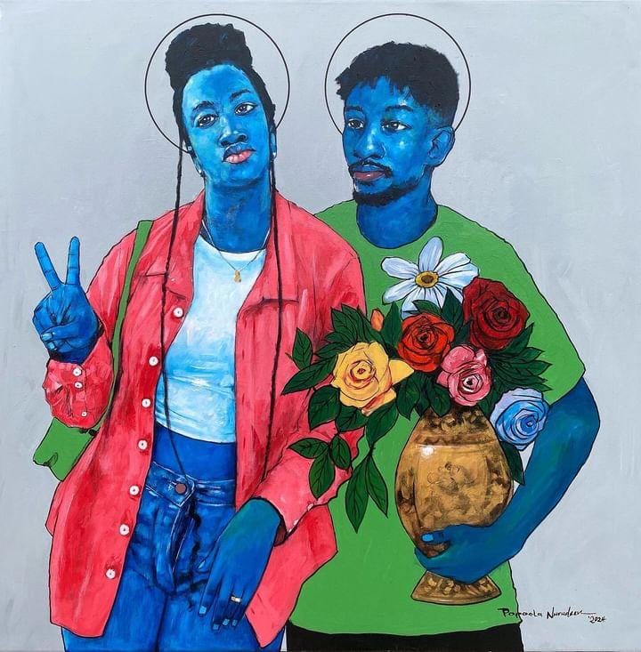 Nurudeen, Popoola, (I Said Yes) – Black Art In America™ Gallery & Gardens