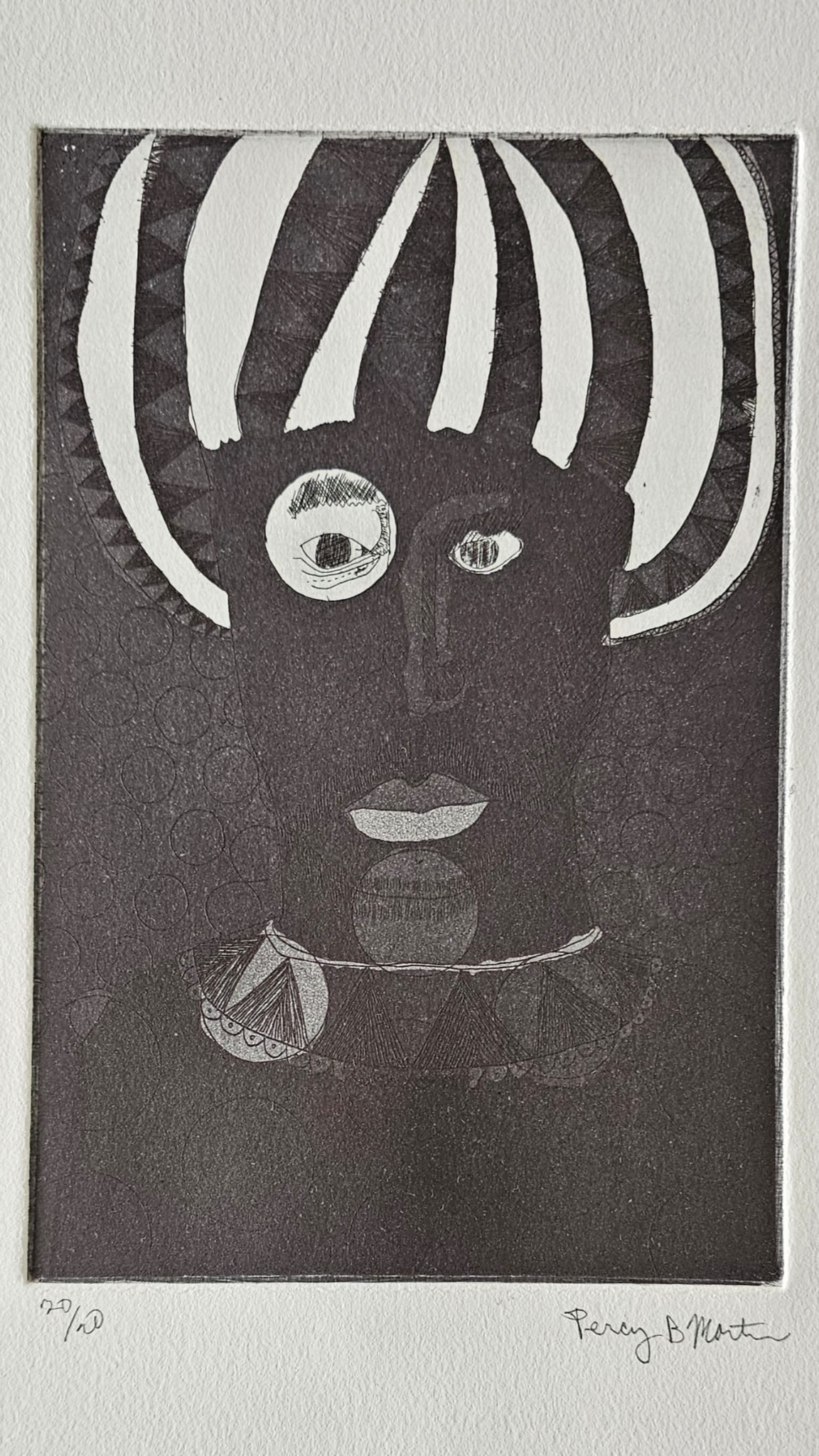 Martin, Percy B, (Untitled) – Black Art In America™ Gallery & Gardens