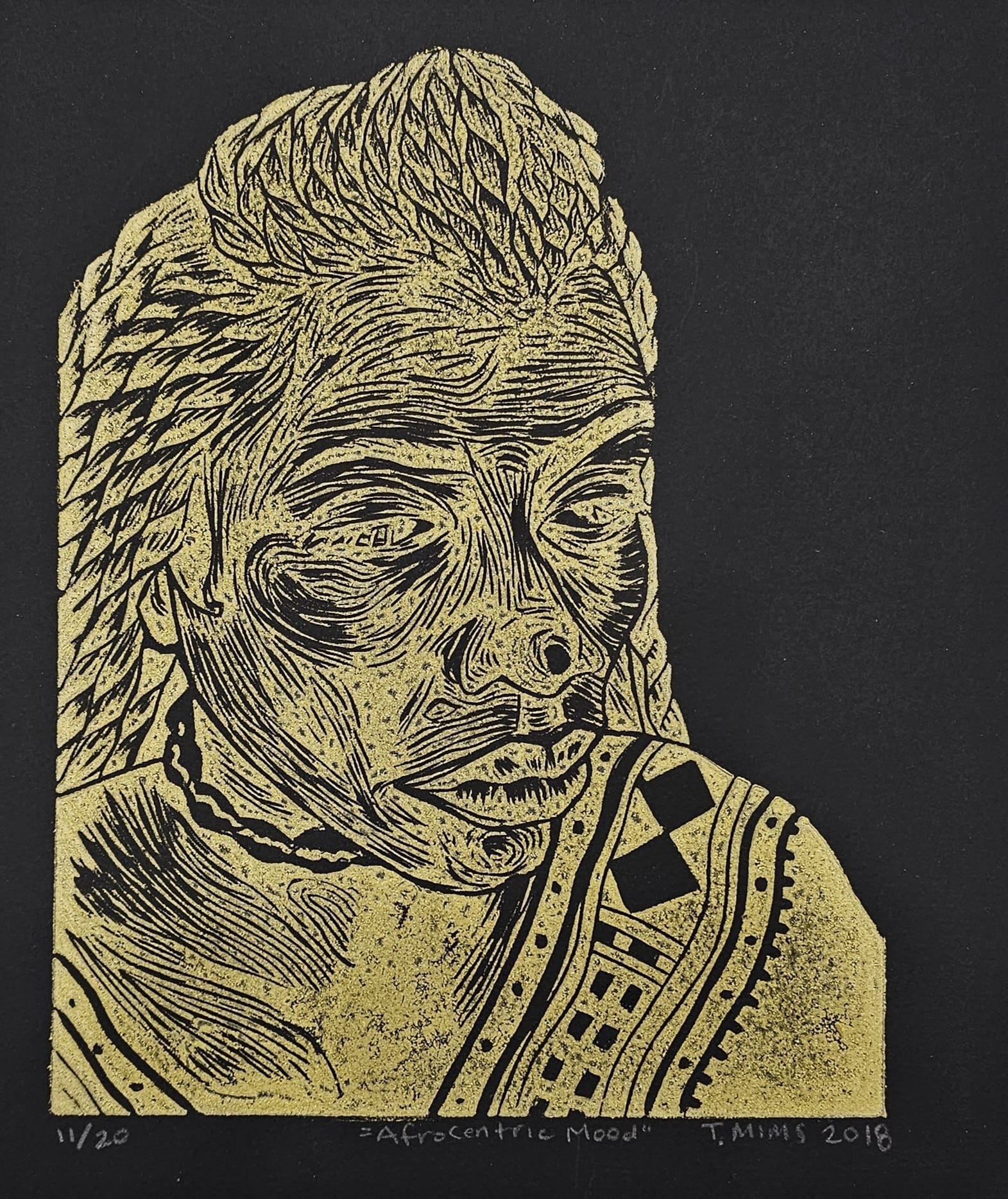 Mims, Traci (Afrocentric Mood) – Black Art In America™ Gallery & Gardens