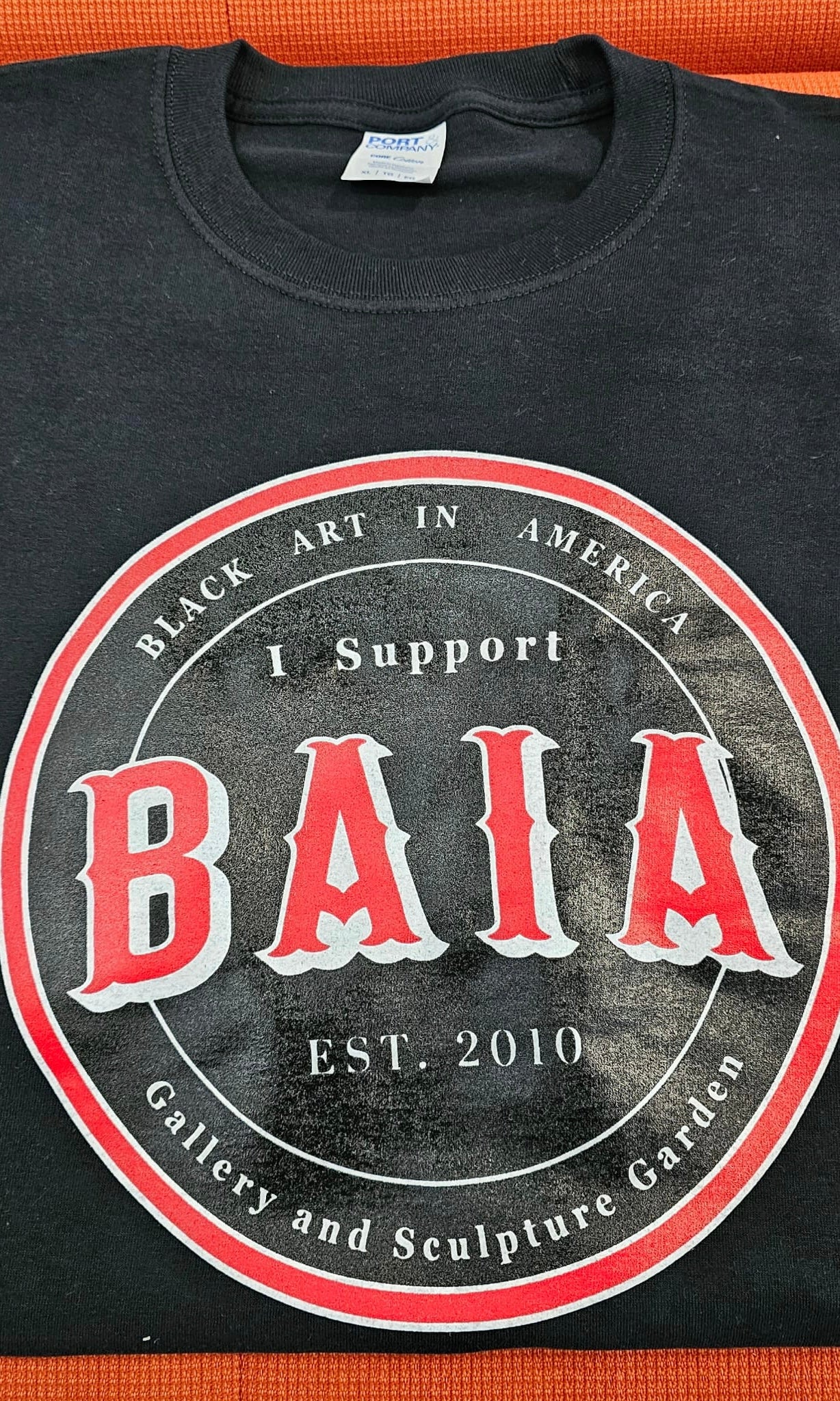 Black Art In America (Collector T-Shirt, I Support BAIA (BLACK) – Black ...