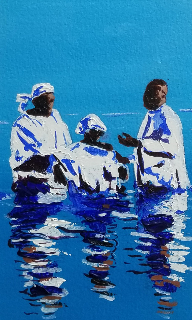 Dillard, Arthur, (Baptism) – Black Art In America™ Gallery & Gardens