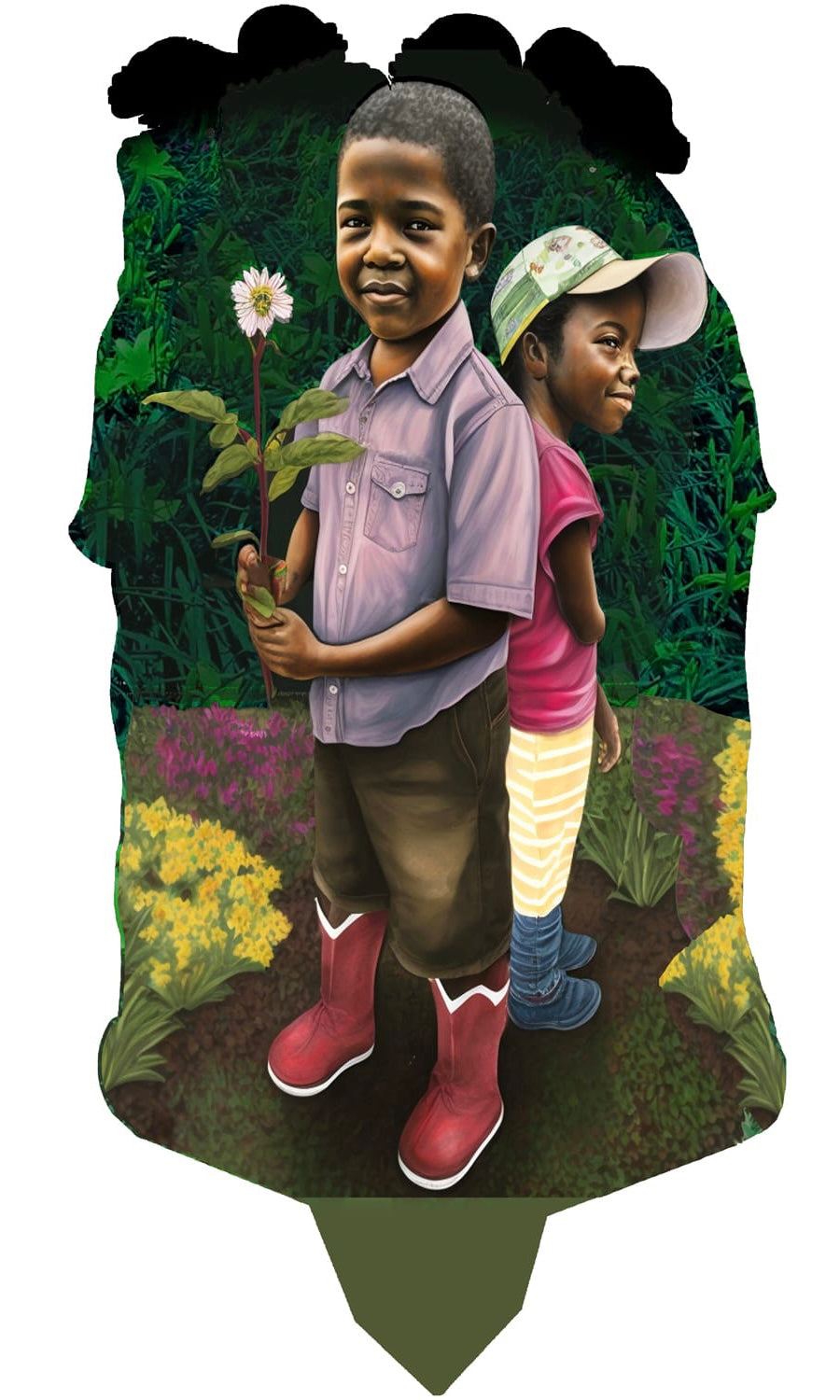 Garden Art - Growing Together – Black Art In America™ Gallery & Gardens