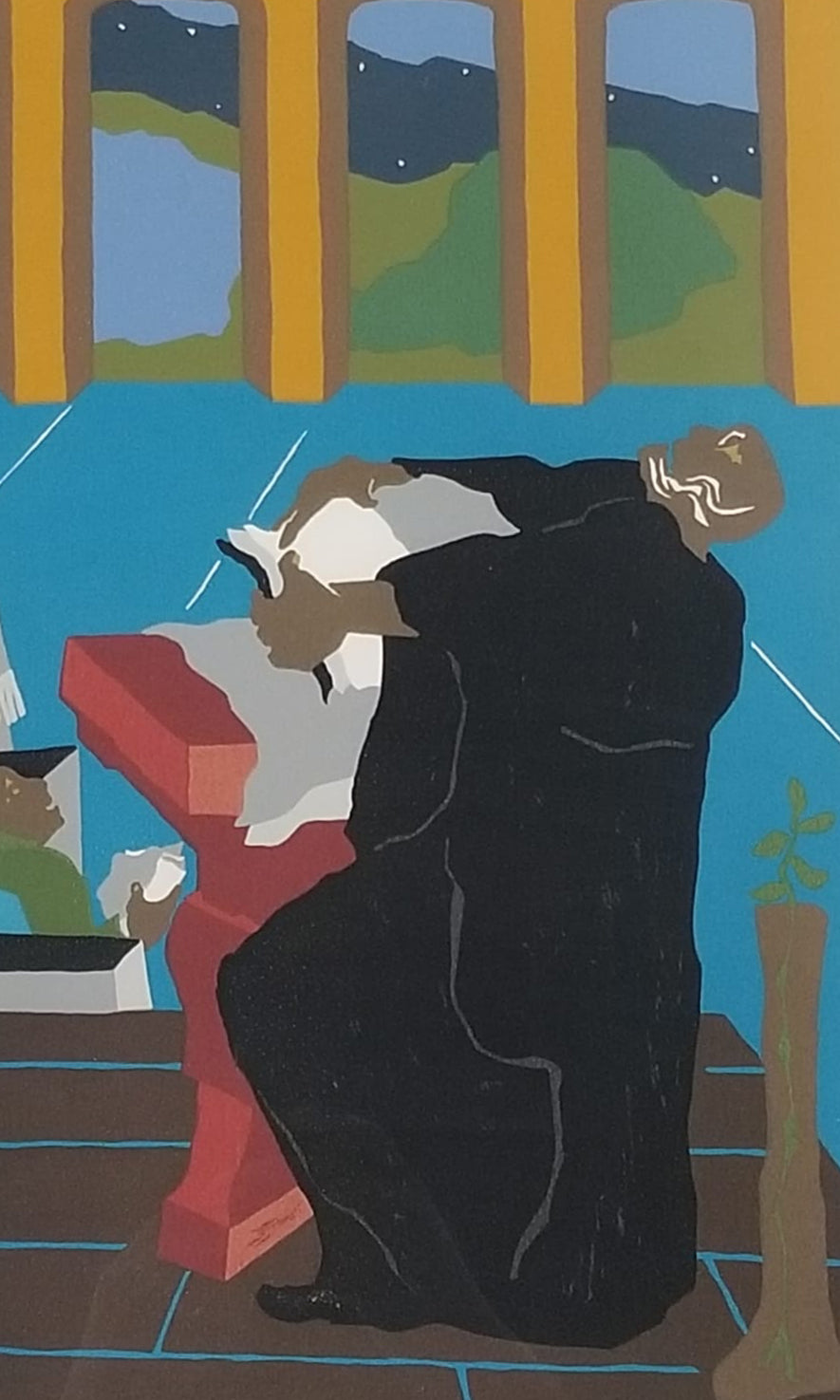 Lawrence, Jacob, (Genesis No.4) – Black Art In America™ Gallery & Gardens