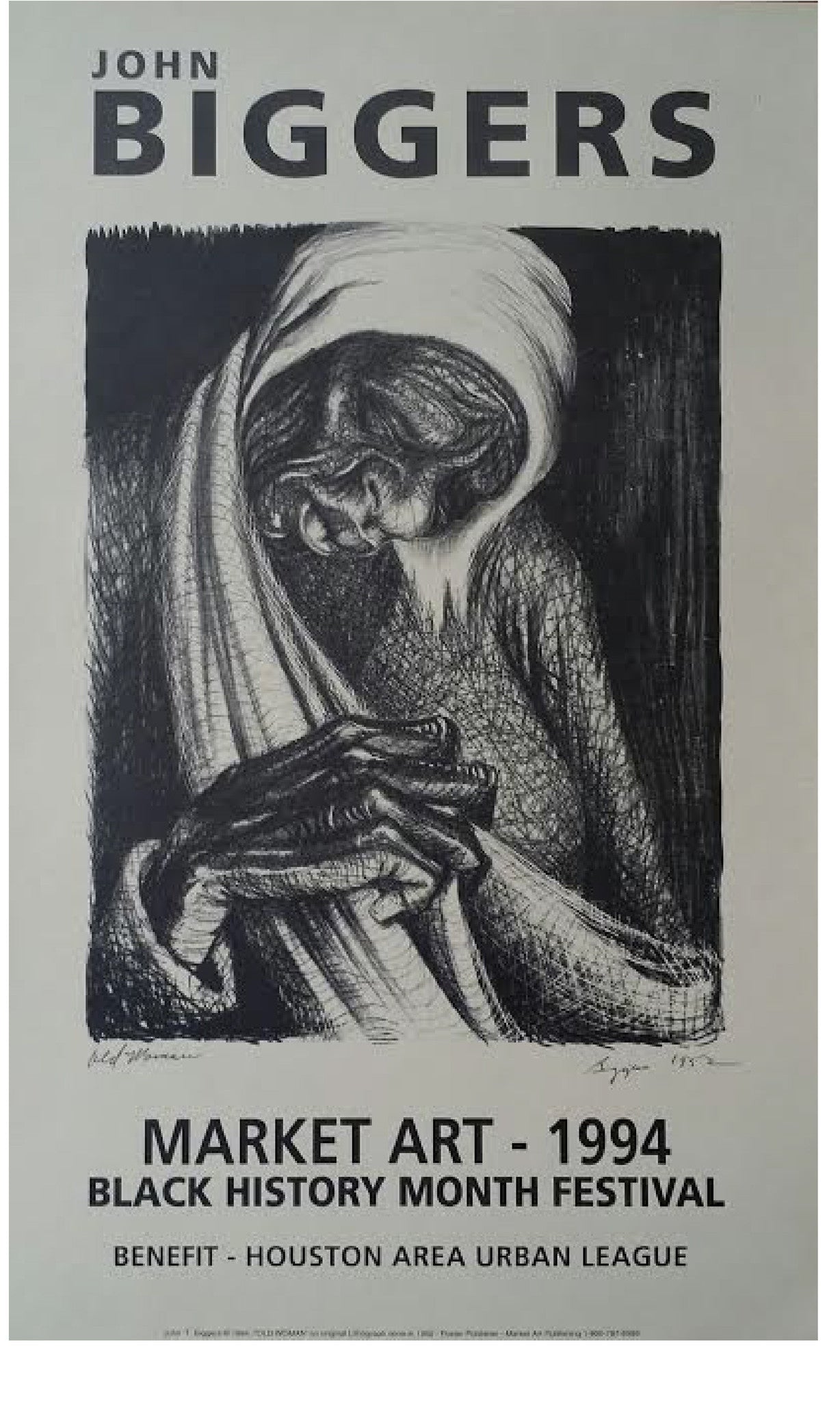 Black Art - Biggers, John, (Old Woman) – Black Art In America™ Gallery ...