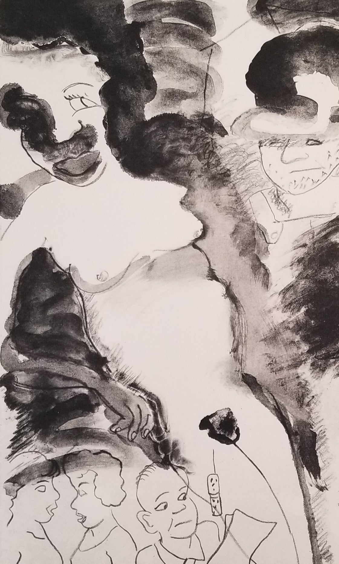 Colescott, Robert, (Local Color) – Black Art In America™ Gallery & Gardens