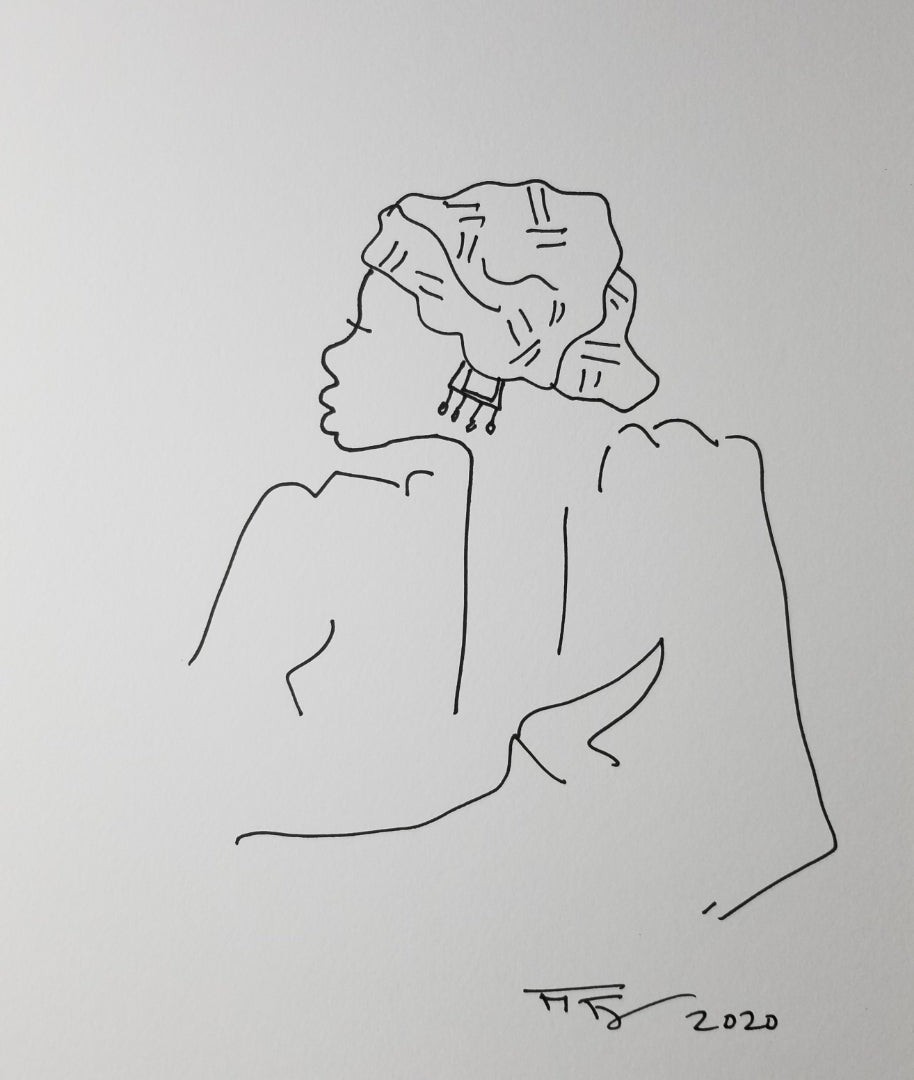 Frazier, Frank, (Aisha 32) – Black Art In America™ Gallery & Gardens